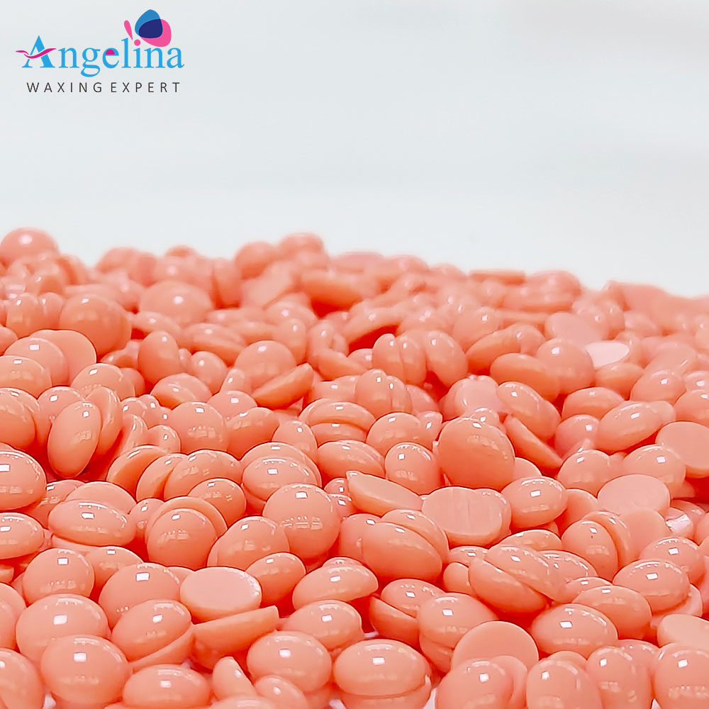 PINK ROSE HARD FILM WAX BEAD